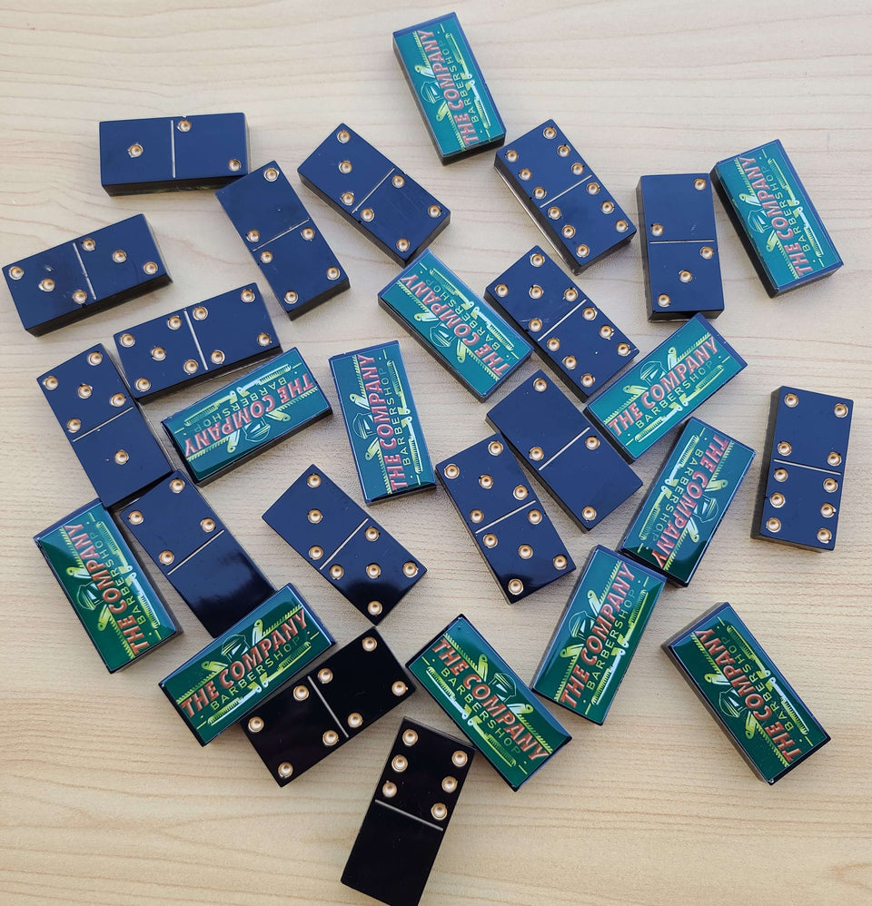 MAKE YOURS!!! Custom Resin Dominoes with your own Logo, Picture or Tea