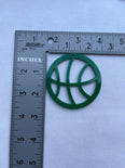 Basketball Keychain Mold for Resin Basketball Sport Keychain Mold