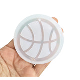 Basketball Keychain Mold for Resin Basketball Sport Keychain Mold